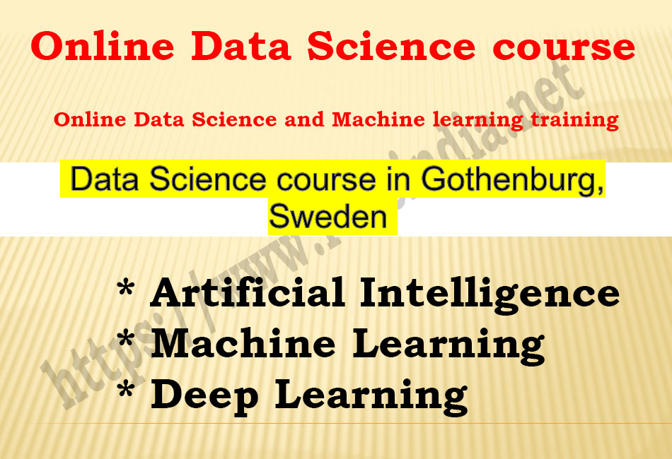 Data Science course in Gothenburg, Sweden - Learn Data Science, Machine ...