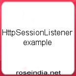 HttpSessionListener example