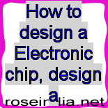 How to design a Electronic chip, design a Electronic chip, Electronic chip