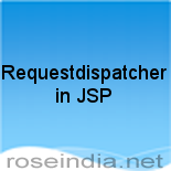 Requestdispatcher in JSP