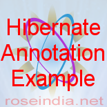 Hibernate Annotation Example