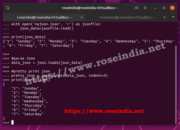 How To Pretty Print A JSON File In Python 
