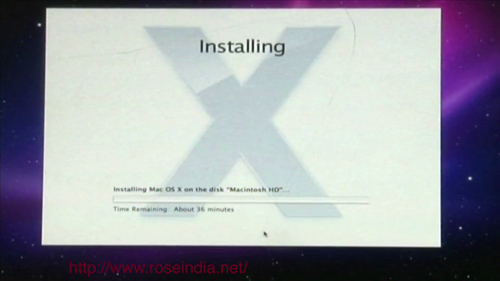 Re-installing Mac OS X on Mac Book Pro by formatting the Hard Disk