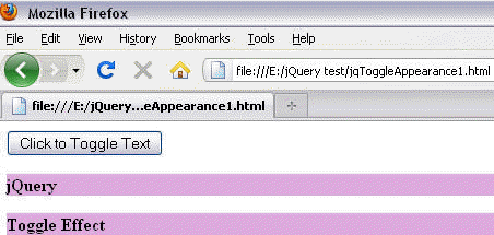 Toggle hide/show by clicking same button