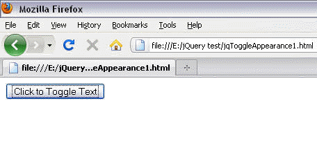 Toggle hide/show by clicking same button