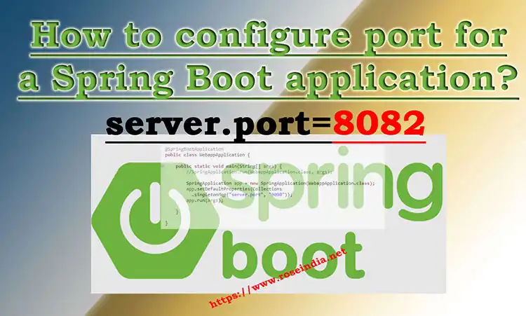 How to configure port for a Spring Boot application?