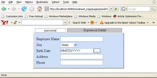 Tomahawk pannelTab tag