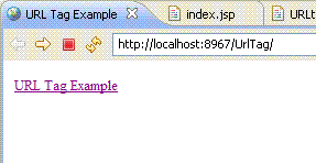 Struts2.2.1 url Tag Example