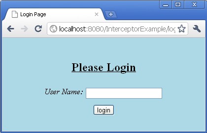 Struts 2 Interceptor Example