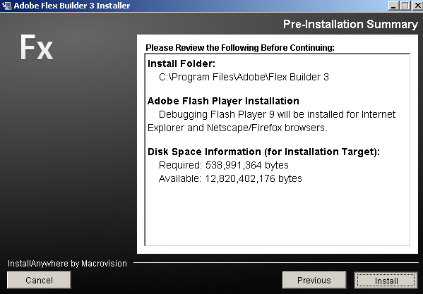 Downloading and Installing Flex Builder