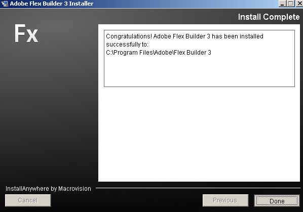 Downloading and Installing Flex Builder
