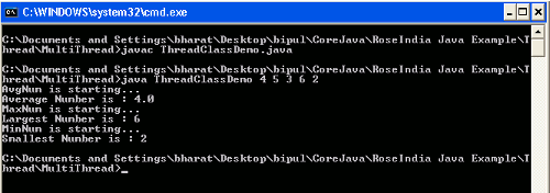 Java Multithreading Example Java Multithreading Example